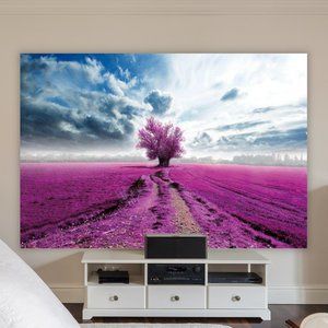 Accents | Tree Forest Scene Wall Art Tapestry Modern Nature Scenes Boho ...